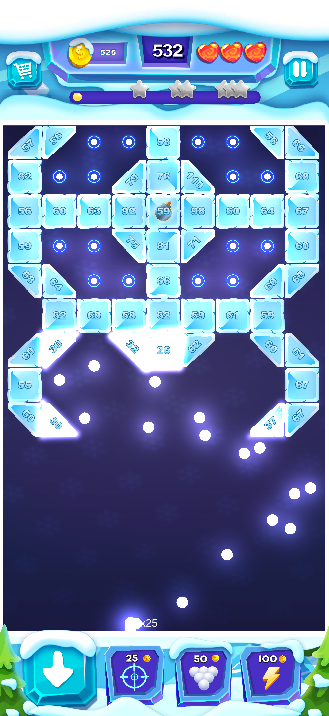 Barnod Games - Ice Breaker Blast | Best Free Brick Breaker Puzzle Game